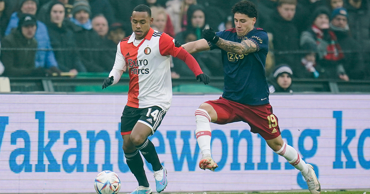 Ajax draw in Rotterdam