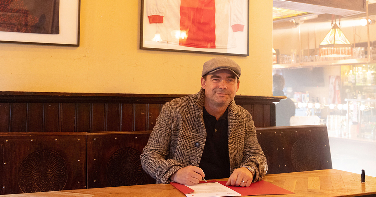 Ajax extend Marc Overmars contract