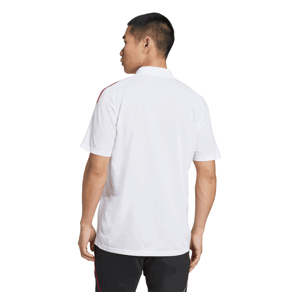 Ajax-training polo white senior 2025/2026 | Official Ajax Fanshop